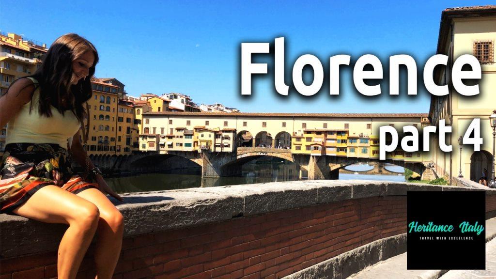 Virtual Walking Tour of Florence Italy Part 4
