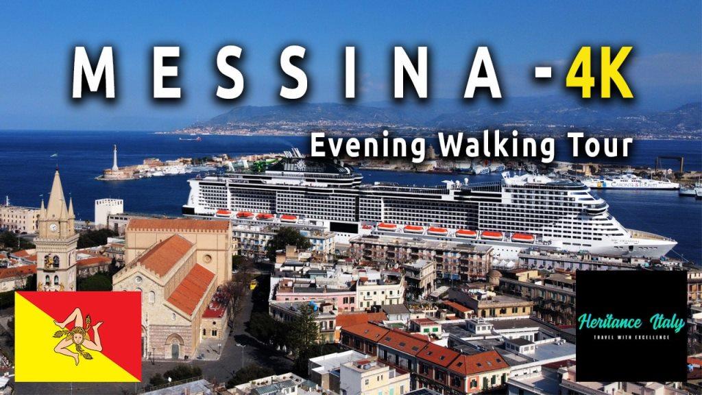 Messina | Sicily, Italy - 4K Virtual Walking Tour